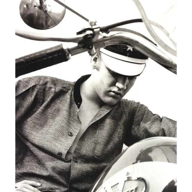 1995 Alfred Wertheimer 'Elvis on his Harley' Photography Offset ...