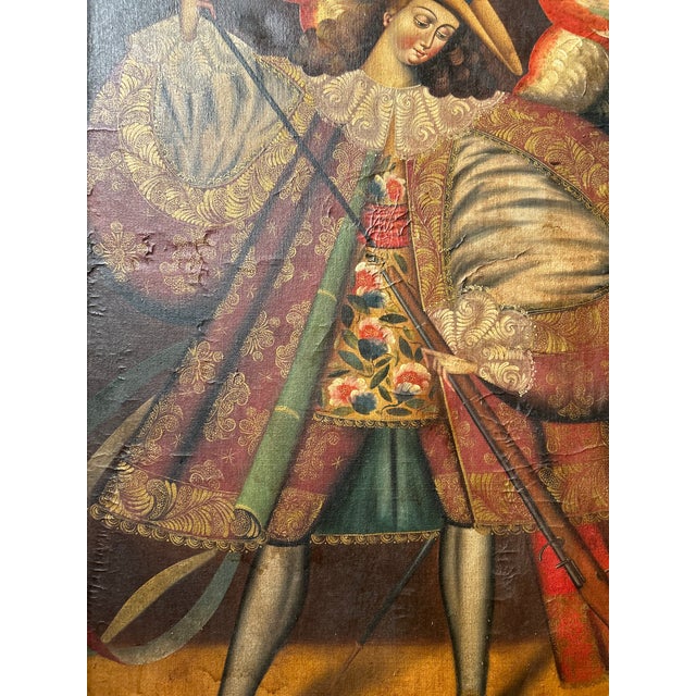 Mid 19th Century Oil Painting of a Dandy | Chairish