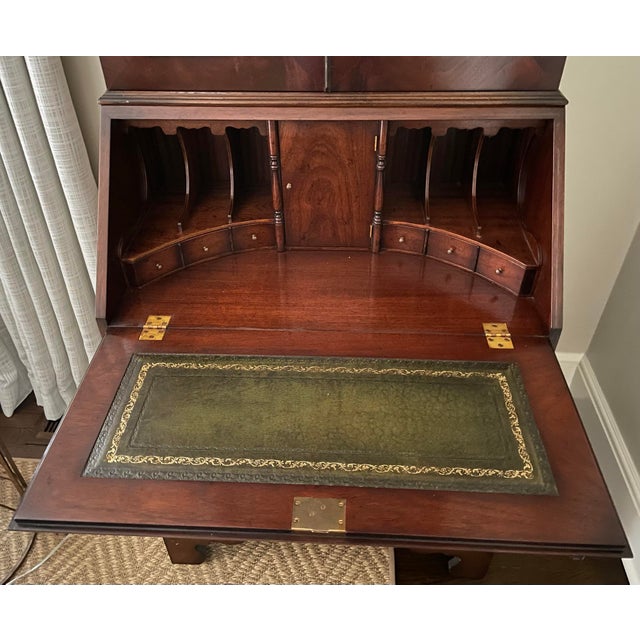 Secretary Bookcase Desk | Chairish