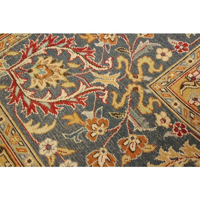 Shabby Chic Heritage Red/Teal Wool Rug - 9'0 X 12'0 | Chairish