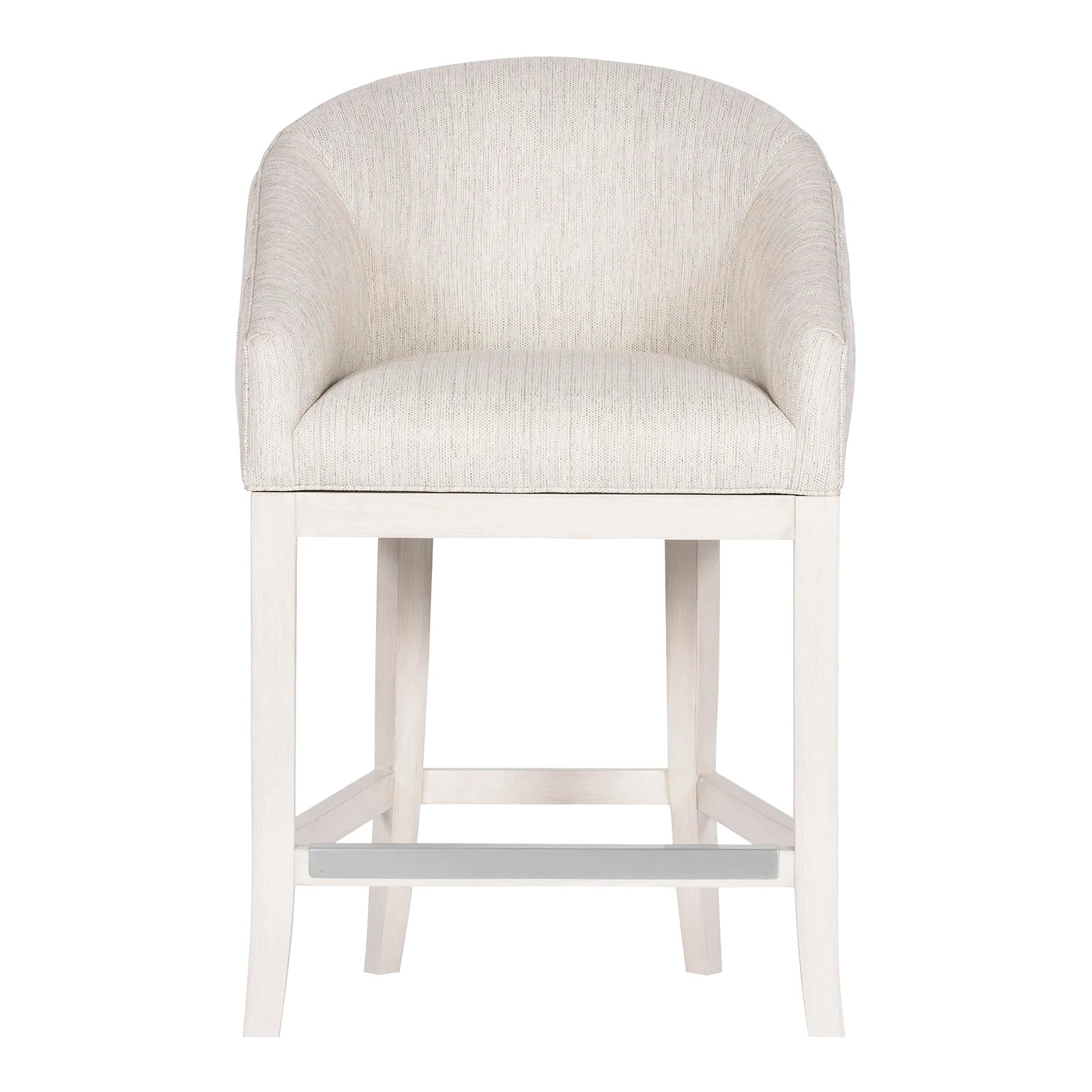Ryder Counter Stool in Index Porcelain with Wood Flare Base ...