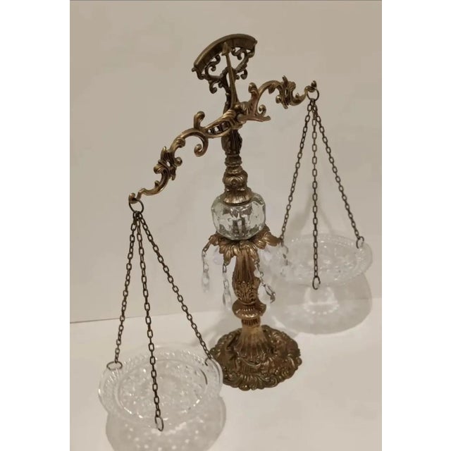 1960s Hollywood Regency Ornate French Style Decorative Balance Scale ...