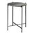 Domain Side Table in Black | Chairish