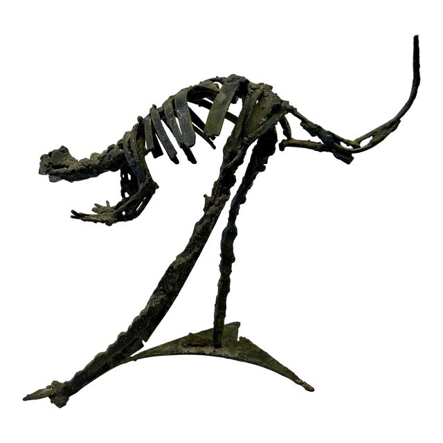 Brutalist Metal Sculpture by Cuban Artist Lazaro Ramirez Moreno | Chairish