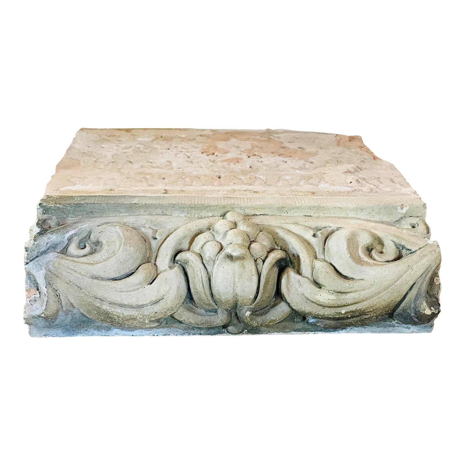 Late 19th Century Victorian English Terracotta Frieze Fragment/Molded ...