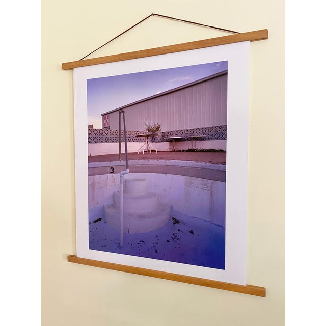 Empty Pool Joe Farrell Color Photograph | Chairish