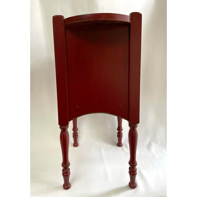 Early 20th Century Antique H T Cushman Vermont Smoking Side Table ...