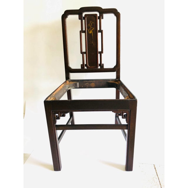 Antique Oriental Style Berkey & Gay Side Chair | Chairish