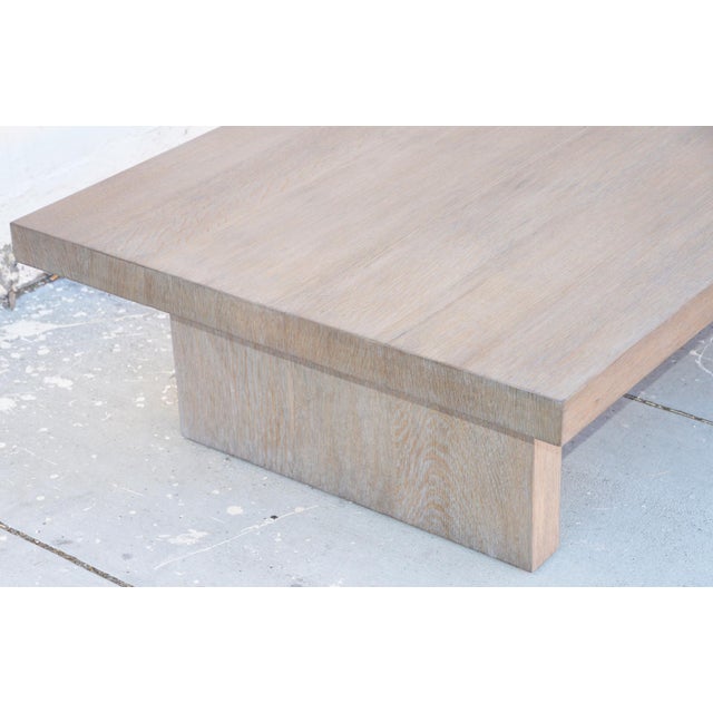 Rift Sawn Oak Coffee Table Made to Order by Petersen Antiques | Chairish