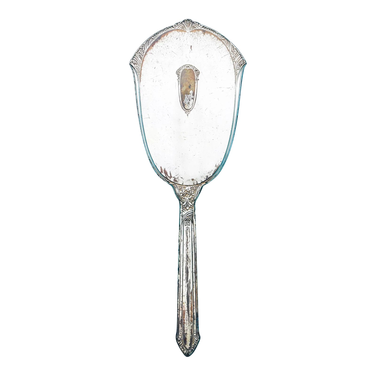 1920's Art Deco Sterling Silver Hand Mirror by Saart Brothers Usa ...