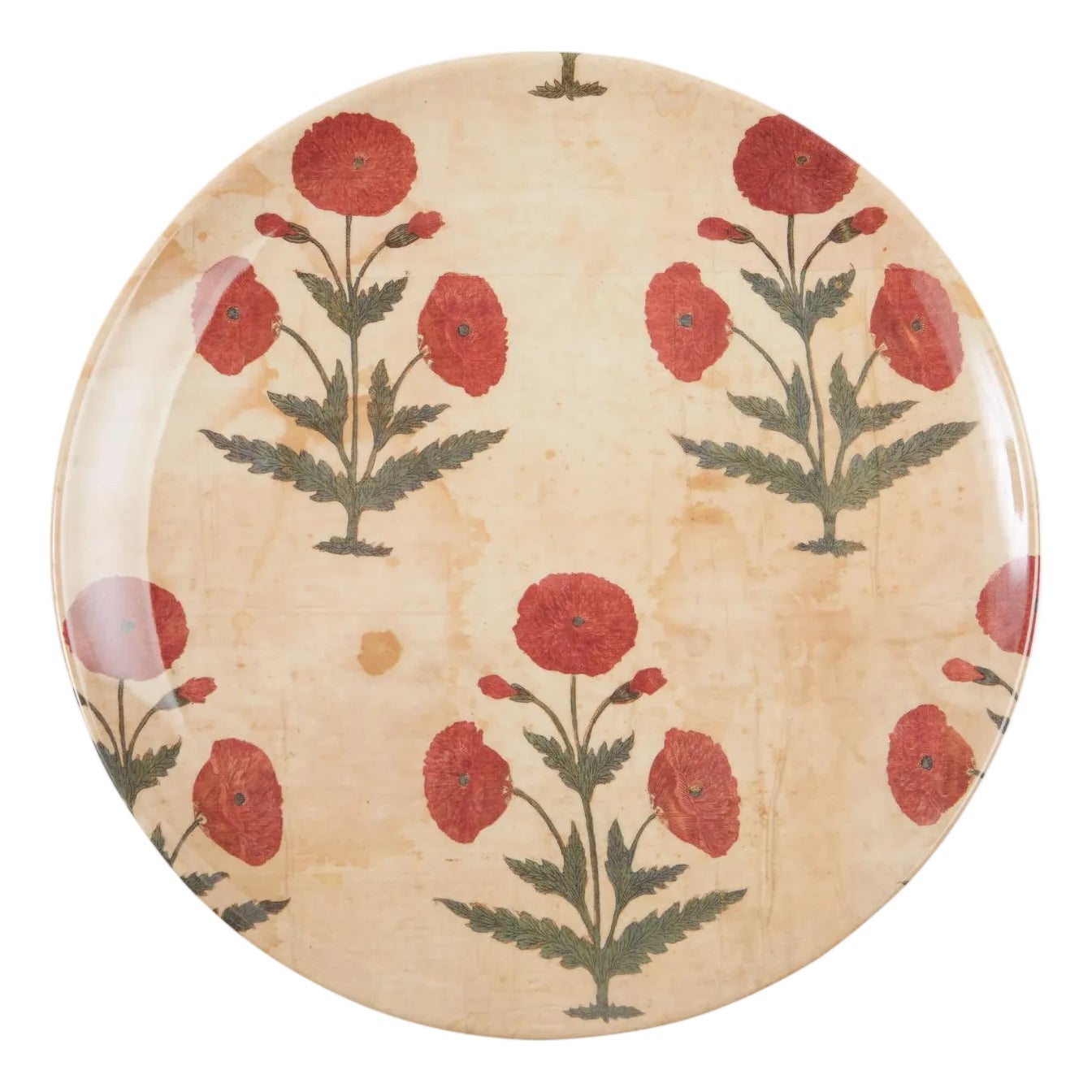 Mughal Dinner Plates, Set of 4 | Chairish