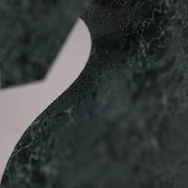 “Metis” Horse Sculpture in Alpi Green Marble | Chairish