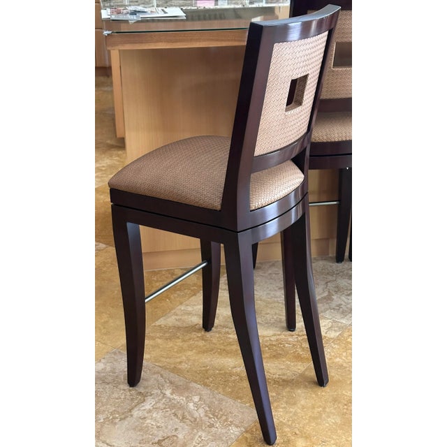 Berman Rosetti for Mimi London Co Art Deco Counter Height Bar Stool ...