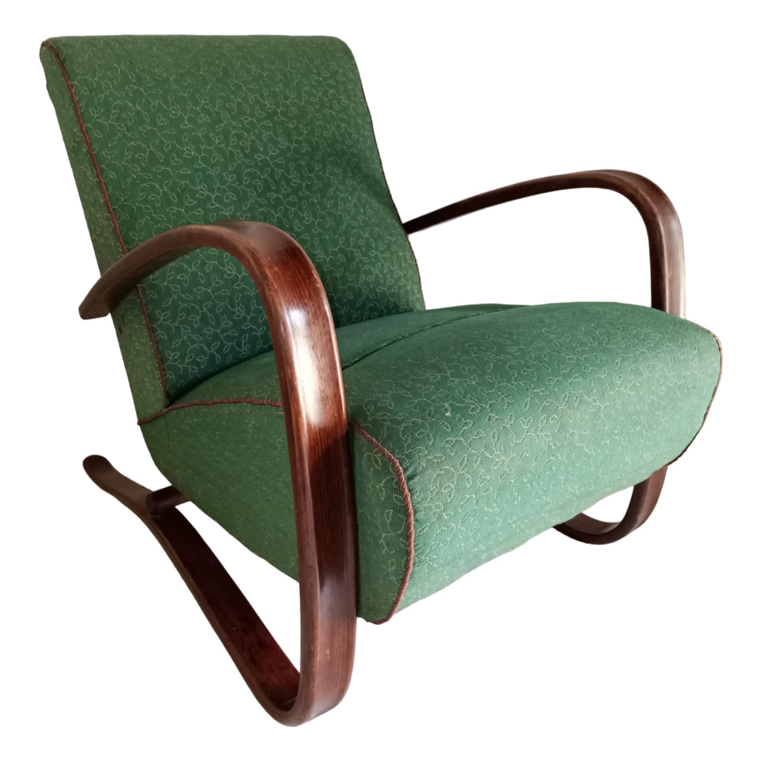Armchair H269 by Jindřich Halabala for Up Závody, 1930s | Chairish