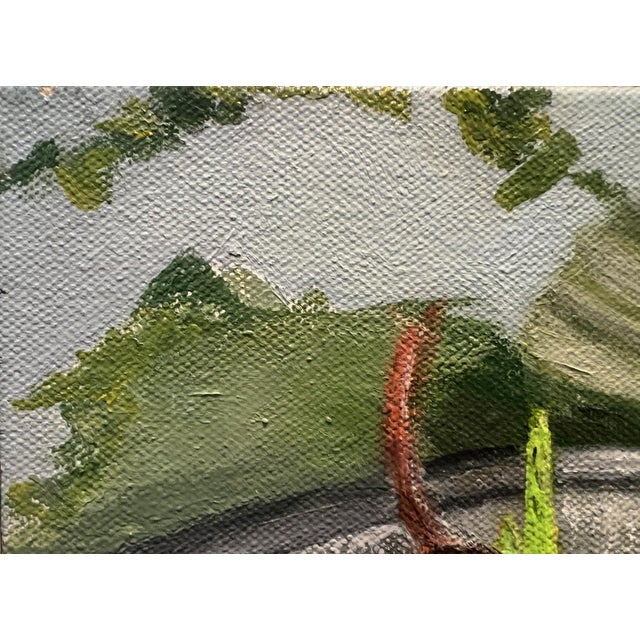 “At the Farm" Impressionist Still Life of Shallots and Fruit by Mill ...