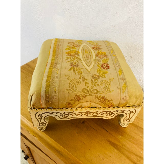 Antique Italian Footstool | Chairish