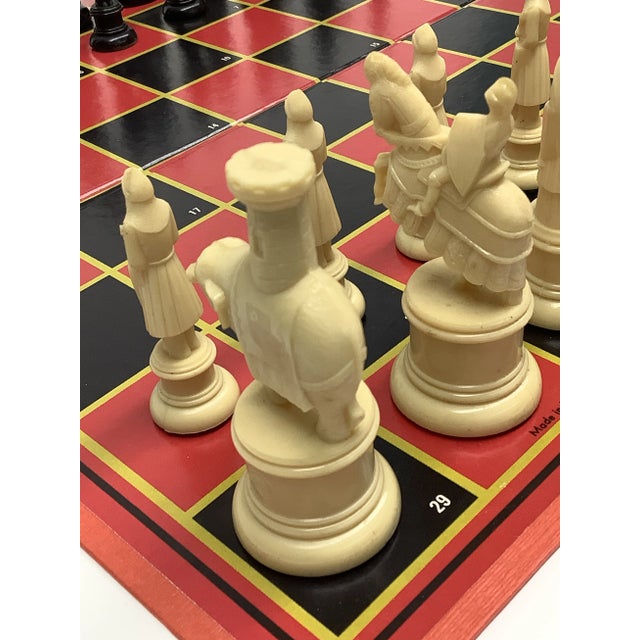Vintage Bakelite Full Set Kingsway Chess Set | Chairish