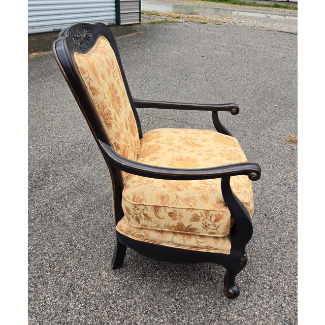 1960s Vintage Broyhill High Back Parlor Chair | Chairish