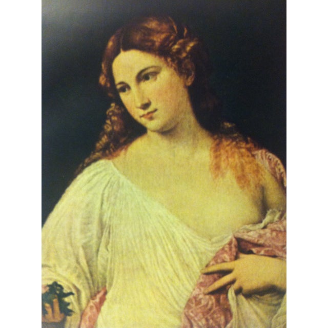 1939 "Flora" by Titian Mounted Print of a World Famous Painting | Chairish
