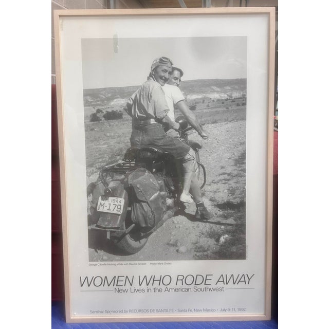 Vintage Georgia O’Keefe and Maurice Grosser Motorcycle “Women Who Rode ...