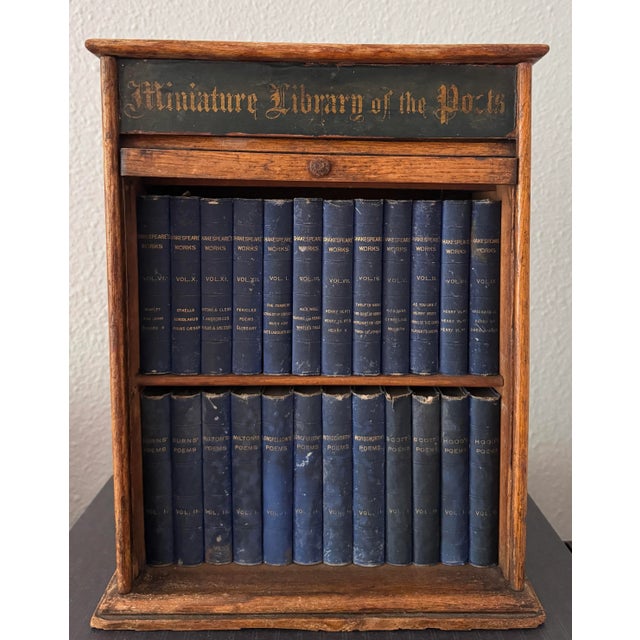 Antique Late 19th Century Library of the Poets Book Set - 24 Pieces ...