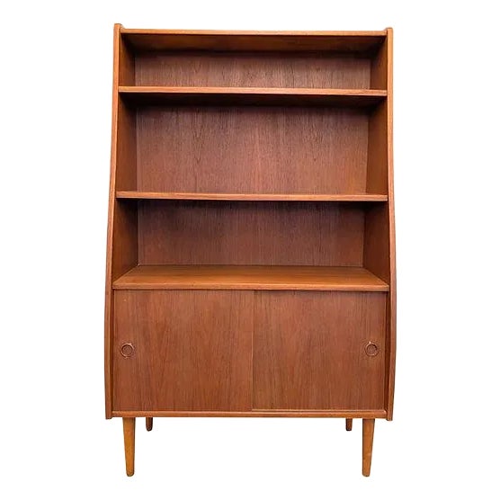 1950s Teak Bookcase | Chairish