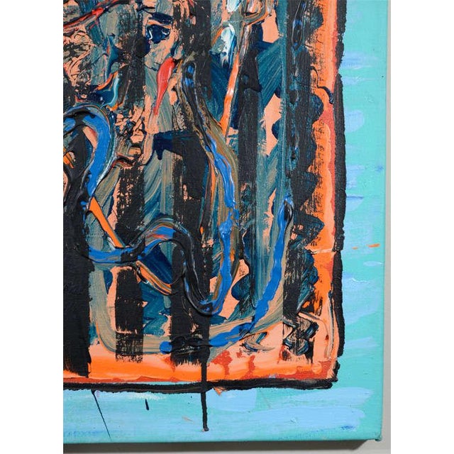 Abstract Oil on Canvas by Noted New York Artist Jamie Dalglish | Chairish