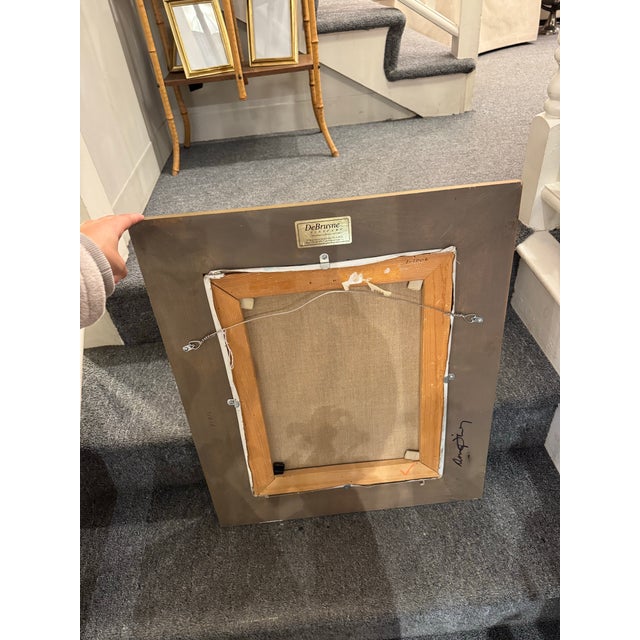 Mid 20th Century “Vase With Bouquet” by Samuel Edmund Oppenheim | Chairish