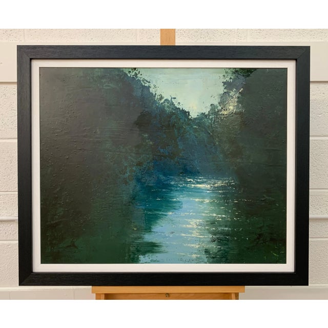Colin Halliday, Impressionistic English River Landscape Original Oil ...