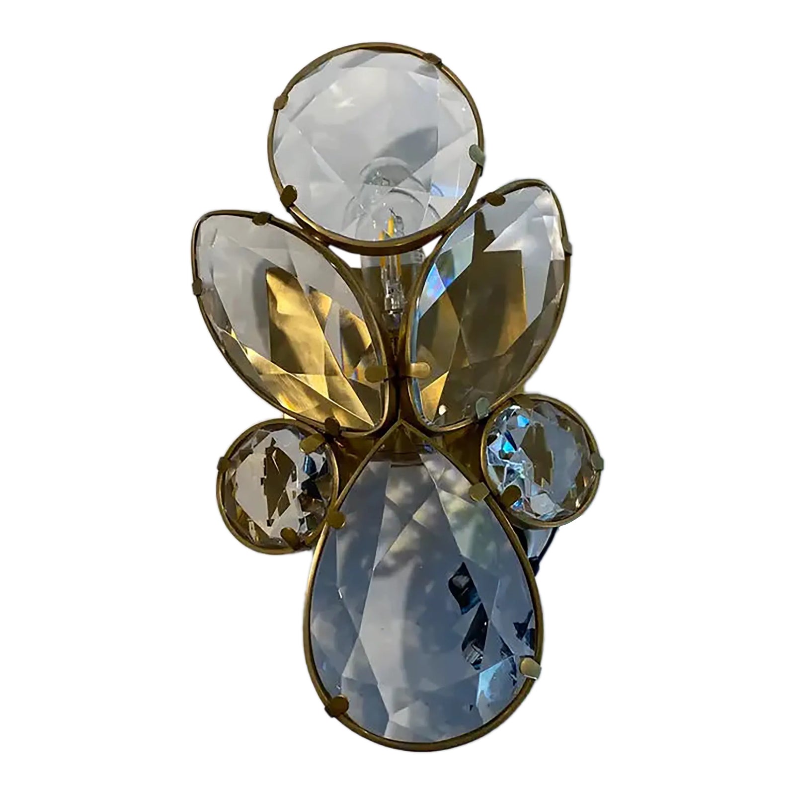 Visual Comfort Signature Lloyd Small Jeweled Sconce | Chairish