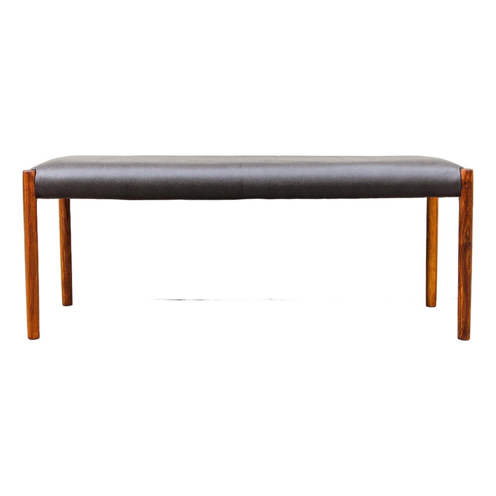 Restored Vintage Danish Modern Bench by Niels Moller, Model 63a | Chairish