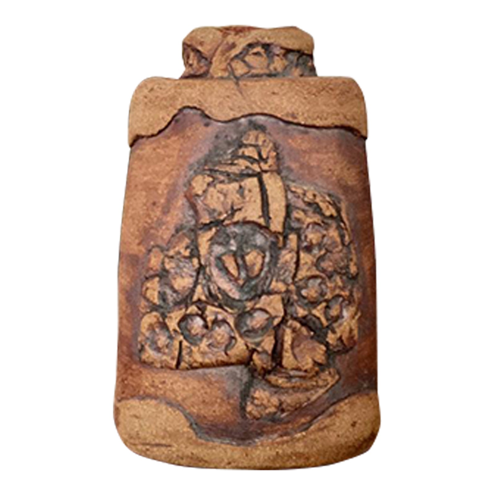 1960s Brutalist Studio Art Pottery by Cecil Strawn | Chairish