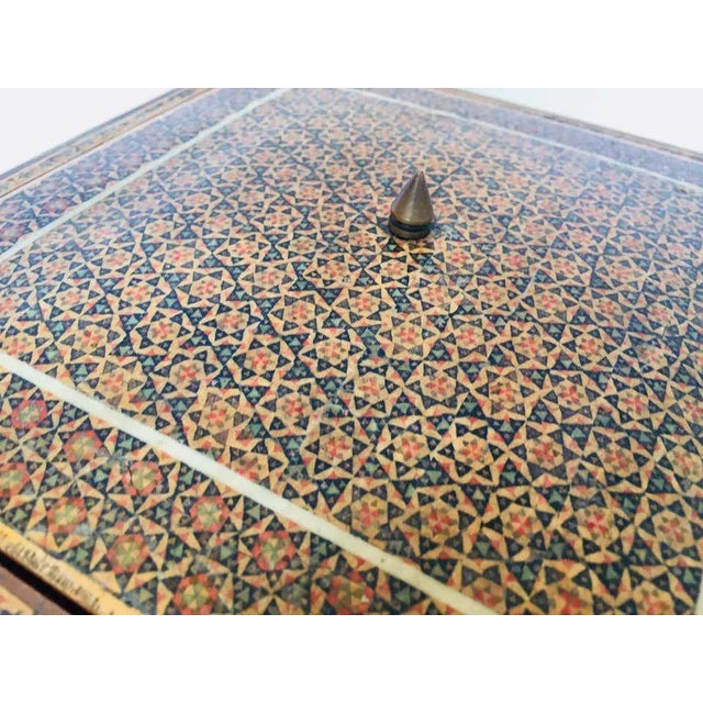 Moorish Micro Sadeli Mosaic Inlaid Jewelry Box | Chairish