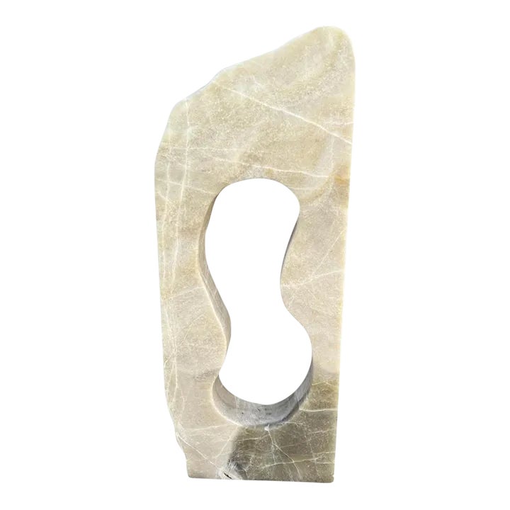 Spanish Abstract Stone Sculpture | Chairish