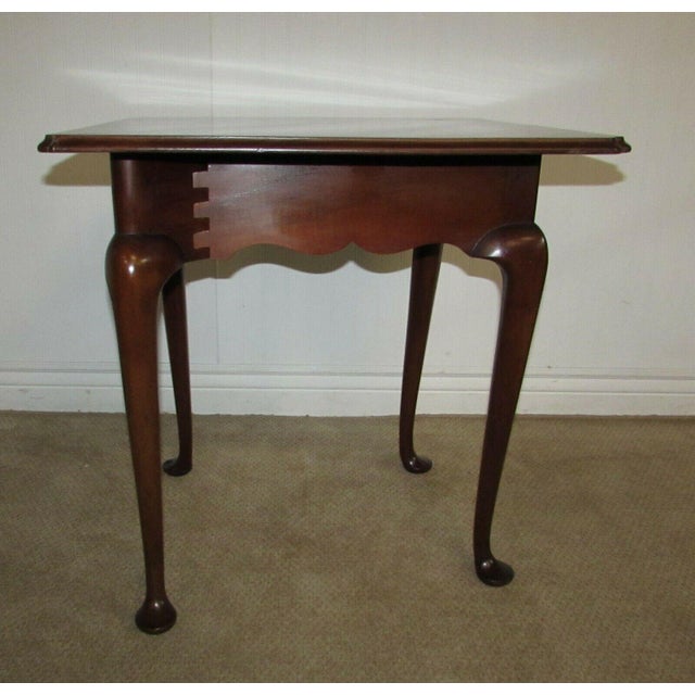 Kittinger Handkerchief Table Drop Leaf Corner Table | Chairish