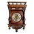 19th Century Baroque Style German Wall Clock | Chairish