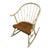 Ethan Allen Hand Painted White Hitchcock Style Rocker Rocking Chair 14 ...