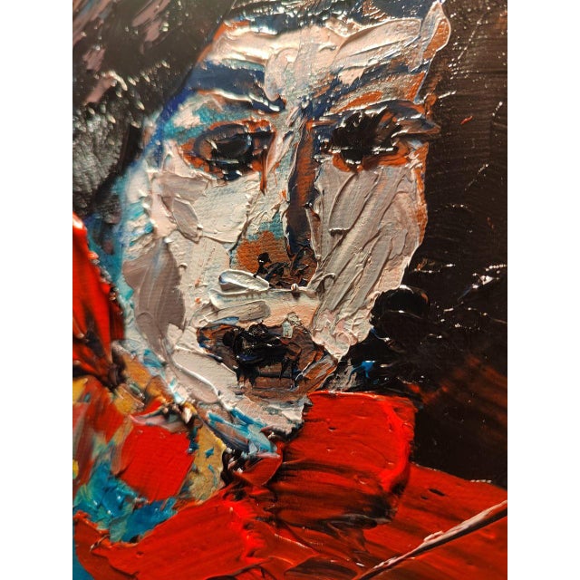 Natalia Vypritskaia, On the Edge of Shadow, Oil on Canvas | Chairish