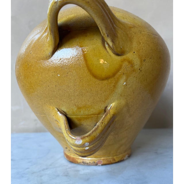 Vintage French Water / Wine Jug With Four Handles | Chairish