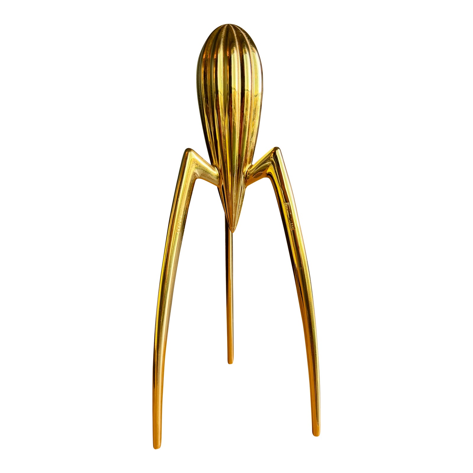 Rare Philippe Starck 24k Gold Juicy Salif Sculpture Juicer Limited ...