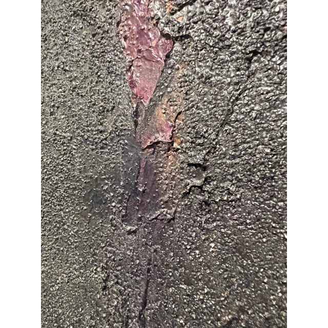 Robert Spring (1938-2016), Postmodern Textured Abstract Oil Painting on ...