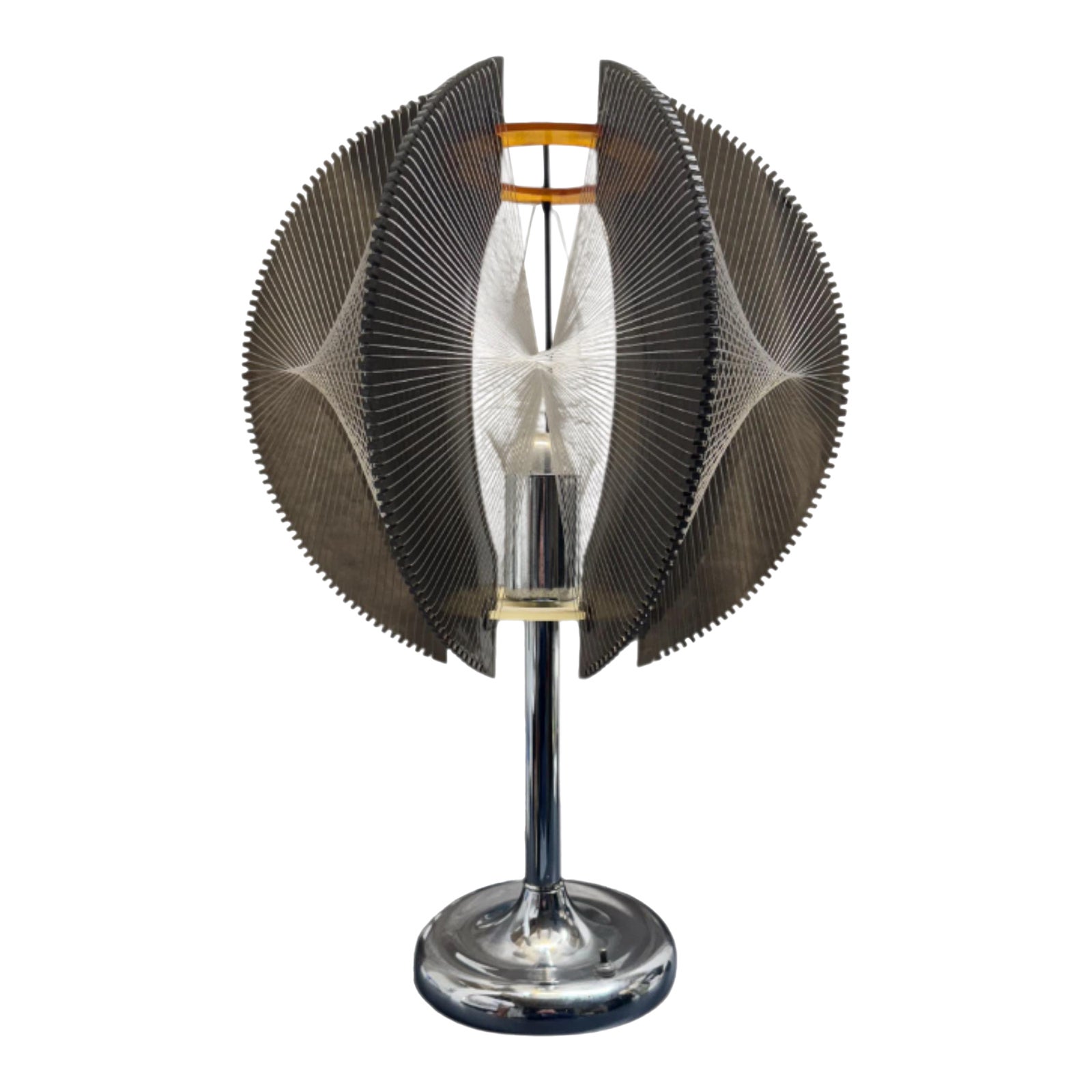 Mid 20th Century Mid-Century Modern Paul Secon Metal Lucite String ...
