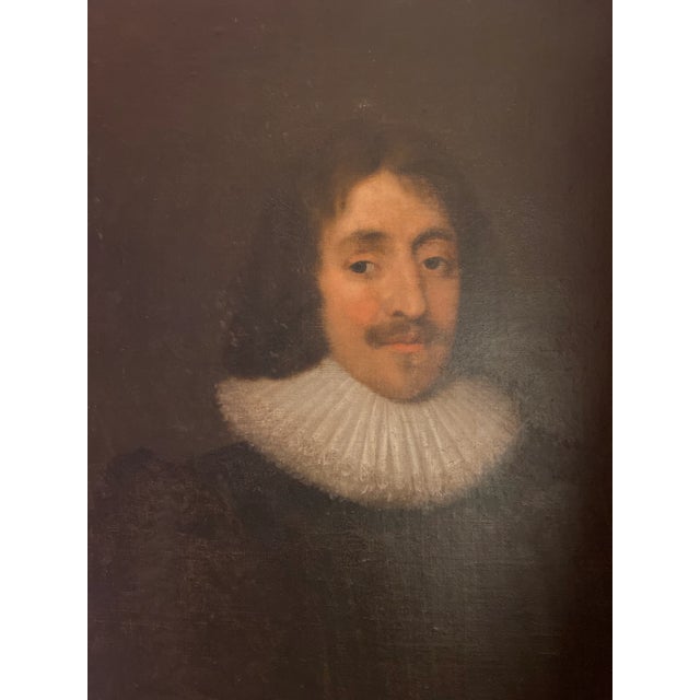 17th Century Portrait Painting of a Man Attributed to an Artist In the ...