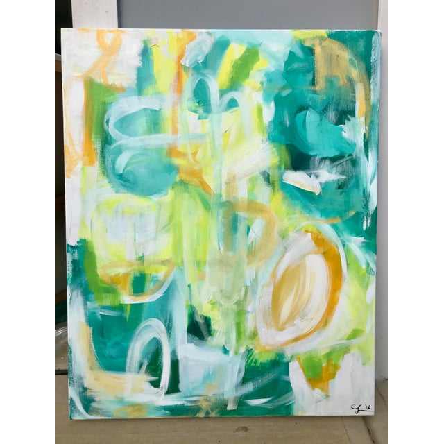 Christina Longoria “El Yunque” Abstract Painting | Chairish