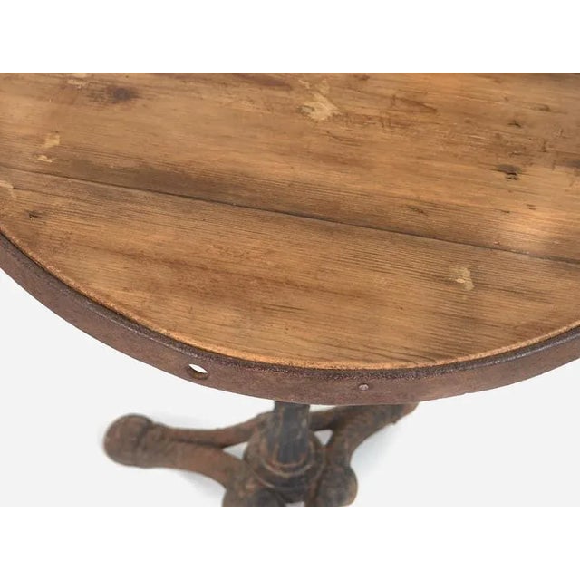 Antique Round Terrace Table, 1900s | Chairish