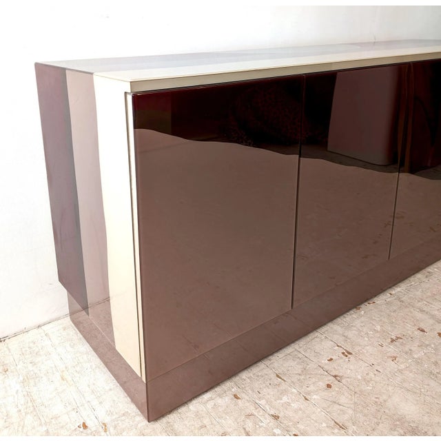 Vintage Postmodern Lacquer Sideboard by F Hayman Chaffey for ...