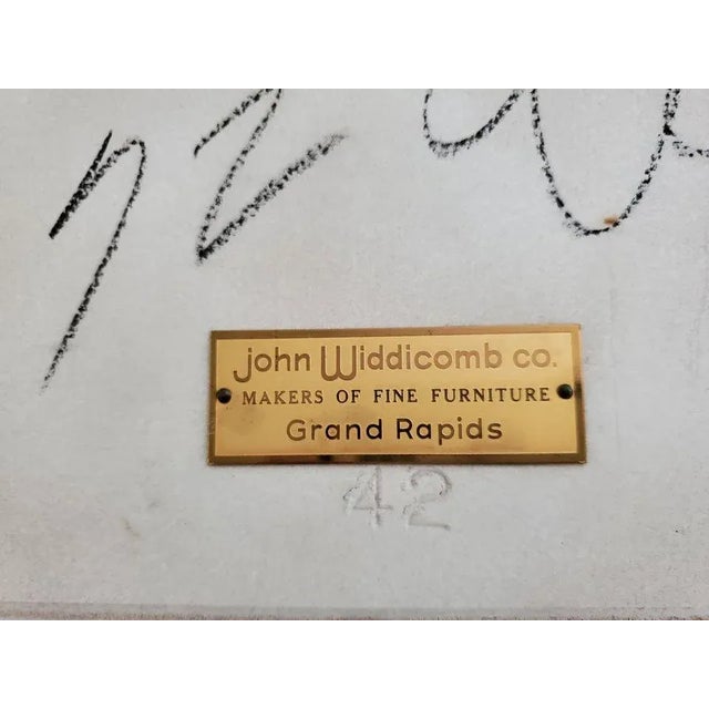 John Widdicomb Bonnet Top Cabinet | Chairish