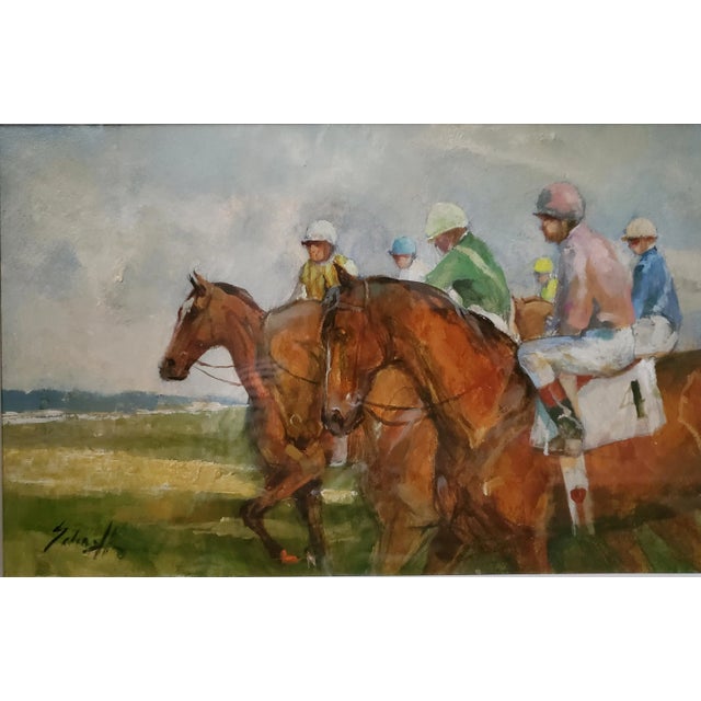 1960s Ralph Sharff Oil Painting | Chairish