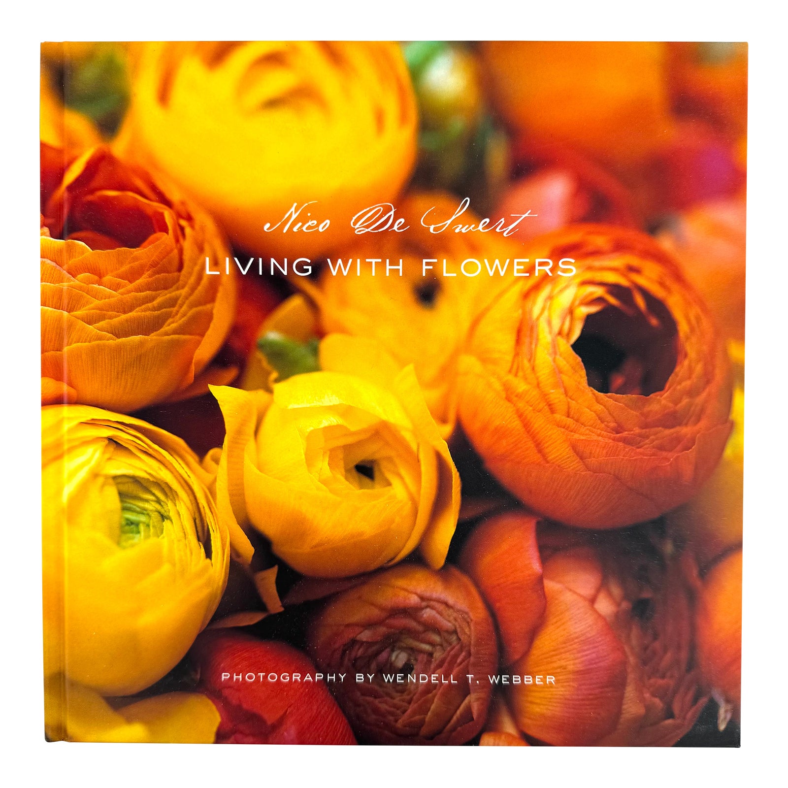 Vintage Book Nico De Swert, Living With Flowers | Chairish