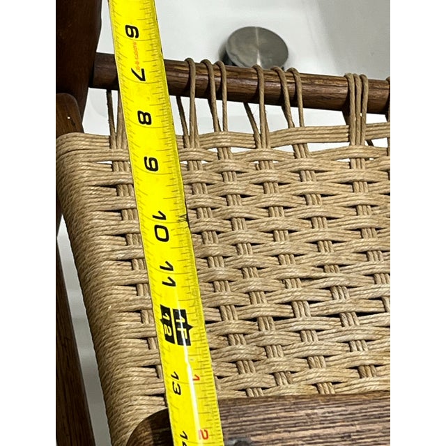 Vintage Primitive Child's Ladder-Back Armchair | Chairish